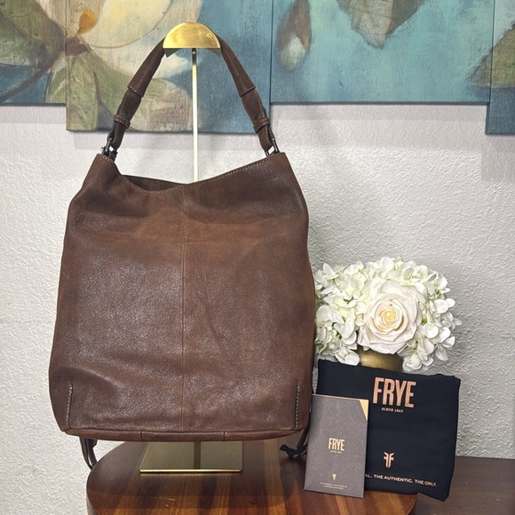 Frye | Bags | Frye Brooke Suede Hobo Bag In Cognac Nwt | Poshmark